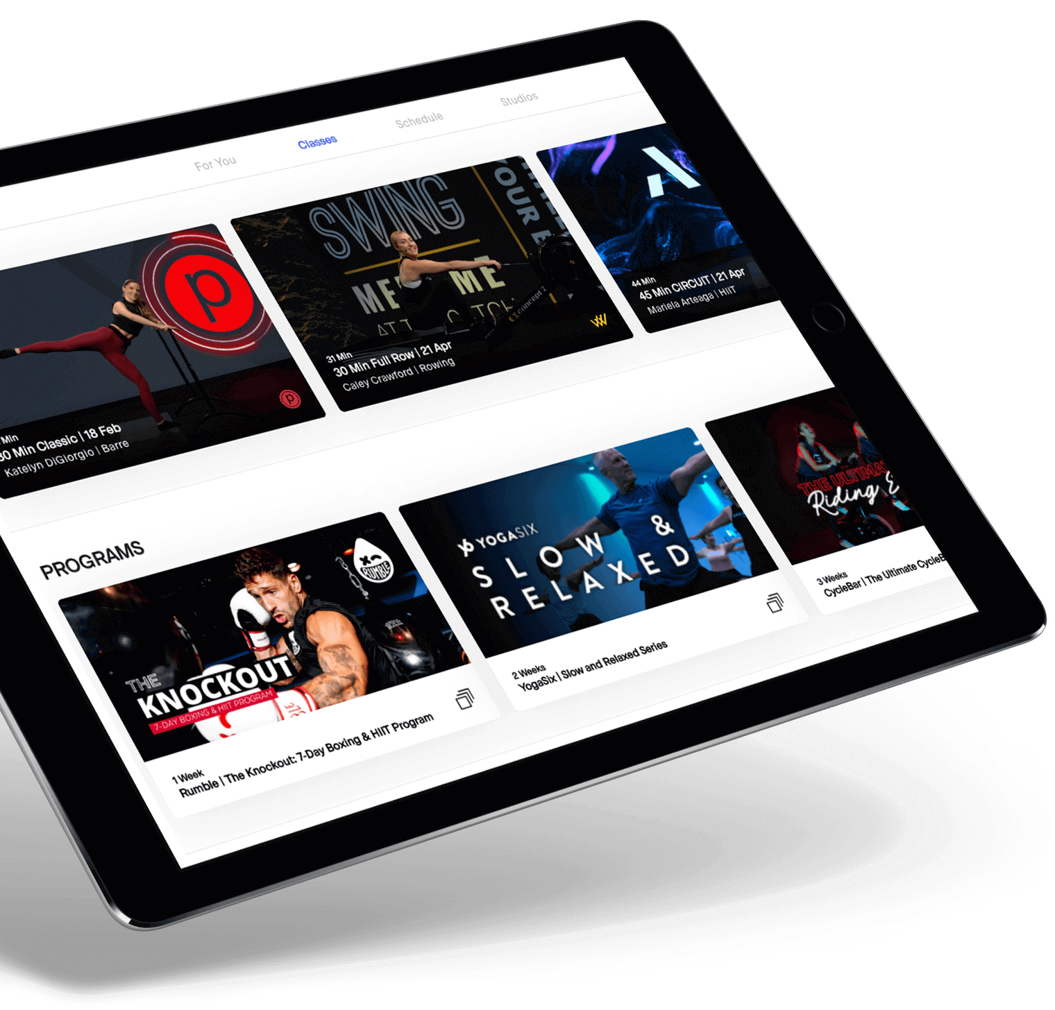 The Best Fitness Studio Workouts On Demand | Xponential+